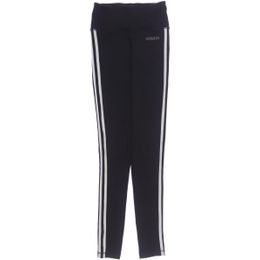 Adidas Damen Stoffhose, schwarz, Gr. 0