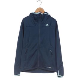 Adidas Damen Kapuzenpullover, marineblau, Gr. 34