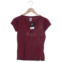 Nike Damen T-Shirt, bordeaux, Gr. 36