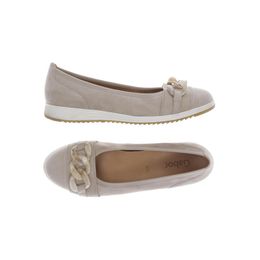 Gabor Damen Ballerinas, beige, Gr. 5.5