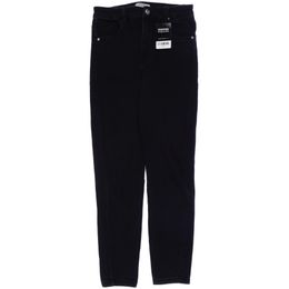 Bershka Damen Jeans, schwarz, Gr. 38