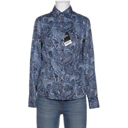 Tommy Jeans Damen Bluse, blau, Gr. 6