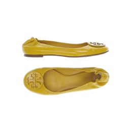 Tory Burch Damen Ballerinas, gelb, Gr. 36