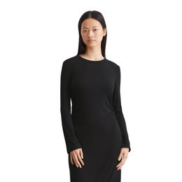 Marc O'Polo Jerseykleid MARC O'POLO "aus TENCEL™ Modal" Gr. XS, Normalgrößen, schwarz Damen Kleider