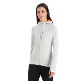 Icebreaker Merino Quantum III Zip-Hoodie - Frau - Ether/flash - Größe S