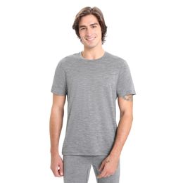 Icebreaker Merino Tech Lite II T-Shirt - Mann - Gritstone Heather - Größe S