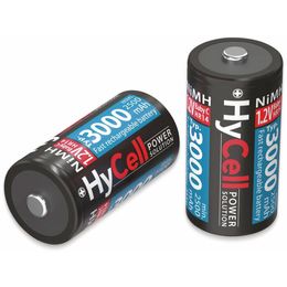 HyCell NiMH-Baby-Akku 3000 mAh, 2 St&uuml;ck
