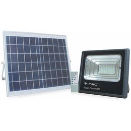 V-TAC Solar LED-Fluter VT-40 mit Fernbedienung, 16 W, 1050 lm, 4000 K, schwarz