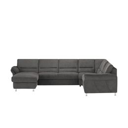 meinSofa Wohnlandschaft Donald ¦ grau ¦ Maße (cm): B: 335 H: 89 T: 2