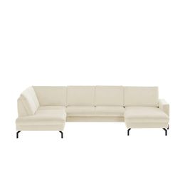 meinSofa Wohnlandschaft Grace ¦ creme ¦ Maße (cm): B: 332 H: 89 T: 2