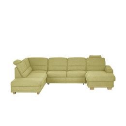 meinSofa Wohnlandschaft Marc ¦ grün ¦ Maße (cm): B: 311 H: 85 T: 234