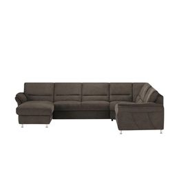 meinSofa Wohnlandschaft Donald ¦ braun ¦ Maße (cm): B: 335 H: 89 T: