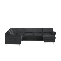 meinSofa Wohnlandschaft Donald ¦ schwarz ¦ Maße (cm): B: 335 H: 89 T