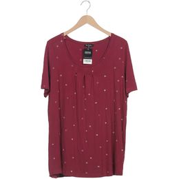 Ulla Popken Damen T-Shirt, bordeaux, Gr. 42