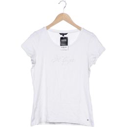 Tommy Hilfiger Damen T-Shirt, weiß, Gr. 42