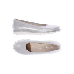 Gabor Damen Ballerinas, grau, Gr. 4