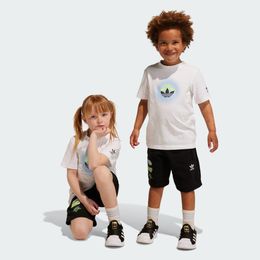 Adidas Graphics Shorts and Tee Set