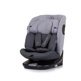 Chipolino i-Size Kindersitz Motion (40 - 150 cm) Isofix 360° drehbar verstellbar grau