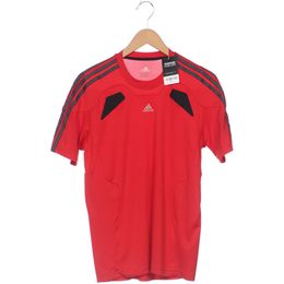 Adidas Herren T-Shirt, rot, Gr. 46