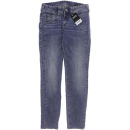 Herrlicher Damen Jeans, schwarz, Gr. 27