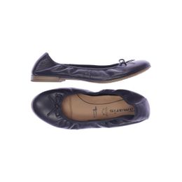 Tamaris Damen Ballerinas, marineblau, Gr. 38