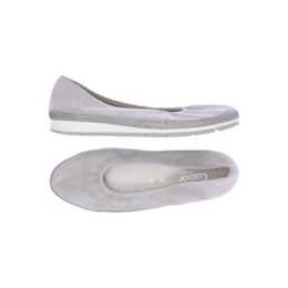 Gabor Damen Ballerinas, grau, Gr. 6