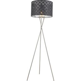 Globo Lighting - KIDAL - Stehleuchte Metall Nickel matt, 1x E27