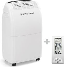 TROTEC Luftentfeuchter TTK 75 E + Design-Wetterstation BZ06 KIT0003147