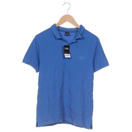 BOSS by Hugo BOSS Herren Poloshirt, blau, Gr. 48