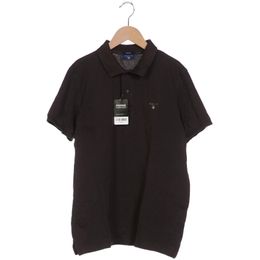 Gant Herren Poloshirt, braun, Gr. 48