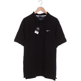 Nike Herren Poloshirt, schwarz, Gr. 42