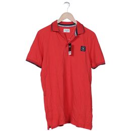 Tom Tailor Herren Poloshirt, rot, Gr. 48