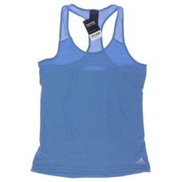 Adidas Damen Top, blau, Gr. 38