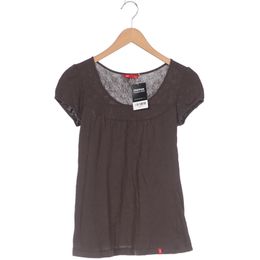 Esprit Damen T-Shirt, braun, Gr. 34