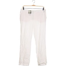 Escada Damen Stoffhose, weiß, Gr. 44