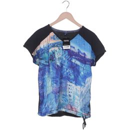 Cecil Damen T-Shirt, blau, Gr. 38