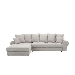 Höffner Ecksofa mit Schlaffunktion Ibbie ¦ beige ¦ Maße (cm): B: 320 H: 90 T: