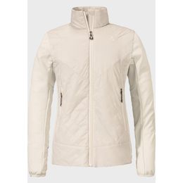 Schöffel SCHÖFFEL Fleecejacke »Hiking Hybrid Jk Style Cascata WMS« ohne Kapuze 9040 - natur 38 38 Hybridkonstruktion mit wasser- und windabweisenden,...