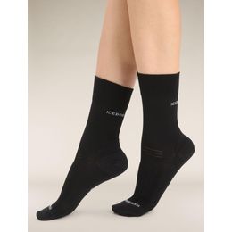 Icebreaker Merino Hike Liner-Socken Crew - Frau - Black - Größe S