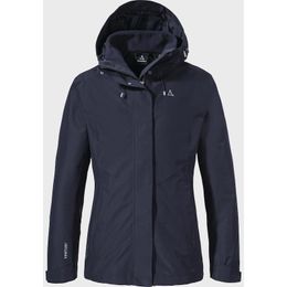 Sch&ouml;ffel Sch&ouml;ffel Damen Doppeljacke &raquo;Hiking 3in1 Jacket Style Okere WMS&laquo; mit Kapuze blau 34