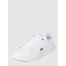 Lacoste Sneaker mit Label-Print und Logo-Stitching Modell 'CARNABY'