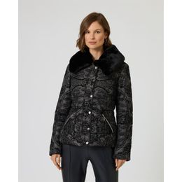 Alfredo Pauly Jacke im Ornament-Flockprint