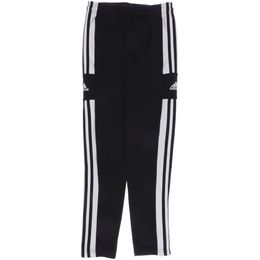 Adidas Herren Stoffhose, schwarz, Gr. 152