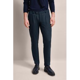 Bundfaltenhose Bugatti Gr. 3334, Länge 34, blau (marine) Herren Hosen mit modernem Schnitt