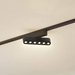 LINDBY LED-Leiste 48V Lumaro,schwarz,6Points,drehbar,dimmbar