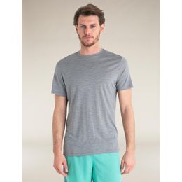 Icebreaker 125 Cool-Lite™ Merino Blend Sphere T-Shirt - Mann - Metro Heather - Größe XL