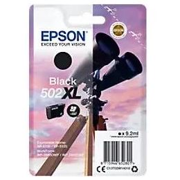 Epson 502XL Original Tintenpatrone C13T02W14010 Schwarz