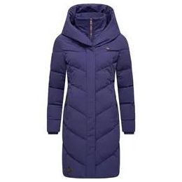 Steppmantel Ragwear "Natalka" Gr. XXL (44), lila Damen Mäntel stylischer, gesteppter Winterparka mit gefütterter Kapuze