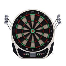 HOMCOM Elektronische Dartscheibe mit LED-Display für 8 Spieler mehrfarbig 44L x 50B x 3,2H cm