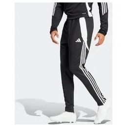 Trainingshose Adidas PERFORMANCE "TIRO24 TRPNT" Gr. M, N-Gr, schwarz-weiß (schwarz, weiß), Herren, Obermaterial: 100% Polyester, Hosen